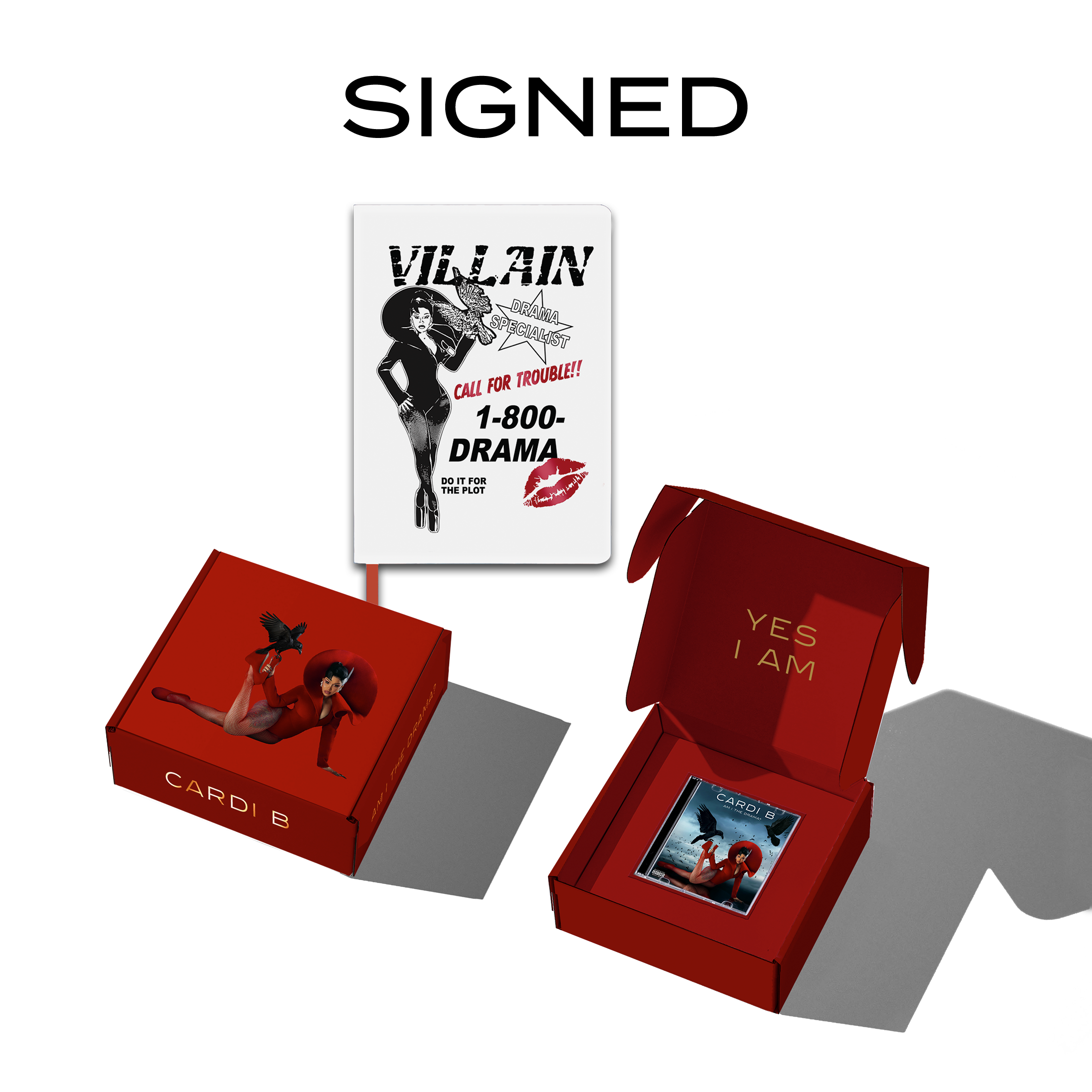 AM I THE DRAMA? Journal Box Set (designed by Revolve) – Cardi B